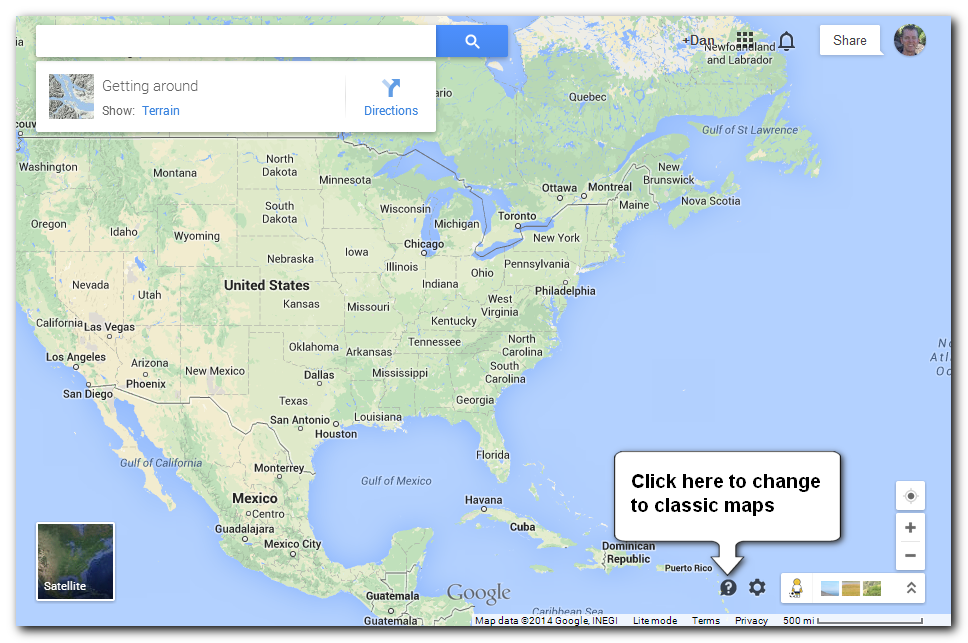 How To Switch Back To The Classic Version Of Google Maps